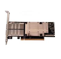 China MCX755106AS-HEAT NVIDIA Mellanox ConnectX-7 HHHL Adapter Card, 200GbE (default Mode) / NDR200 IB Dual-port QSFP112 for sale
