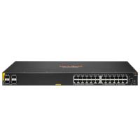 China Aruba CX 6000 Managed Switch with 24 x 10/100/1000 (PoE+) + 4 x Gigabit SFP Ports 370W PoE Budget and Stackable Design for sale