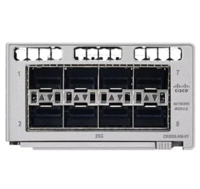 China Cisco C9300X-NM-8Y Catalyst 9300 Series Network Expansion Module with 8 Port SFP and 25 Gbps Data Rate for sale