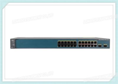 China Cisco Fiber Optic Ethernet Switch WS-C3560V2-24TS-S 24 Port 10/100 POE Switch for sale