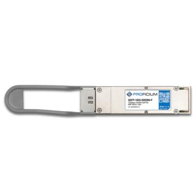 China QSFP-100G-SWDM4 100G QSFP28 SWDM4 850-940nm 100m DOM Optical Transceiver Module for sale