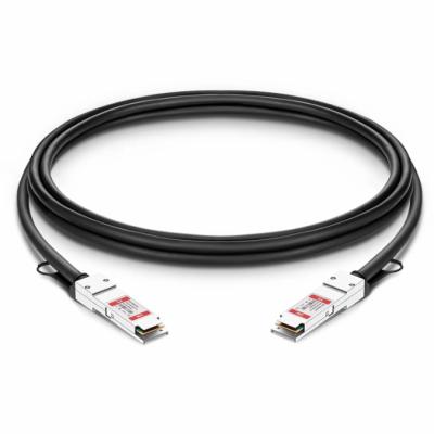 China QSFP28-100G-CU5M 100GBASE-CR4 QSFP28 Passive Copper DAC Cable 5M for sale