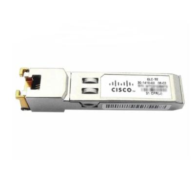 China Cisco GLC-TE= 1000BASE-T SFP Copper RJ45 Transceiver Module for sale