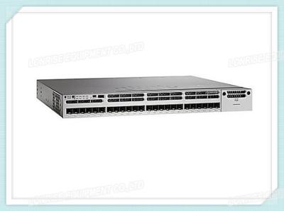 China Cisco Fiber Optic Switch WS-C3850-24XS-S Catalyst 3850 24 Port 10G IP Base for sale