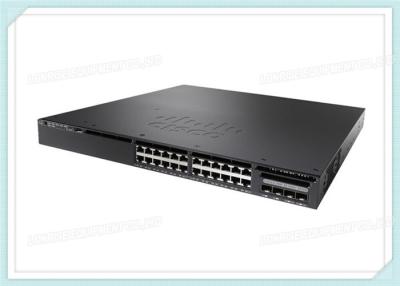 China Full Duplex Cisco Fiber Optic Switch WS-C3650-24PD-S  24 Port PoE 2x10G Uplink IP Base for sale