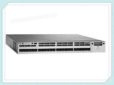China Cisco Fiber Optic Switch WS-C3850-24XS-E Catalyst 3850 24 Port 10G IP Services for sale
