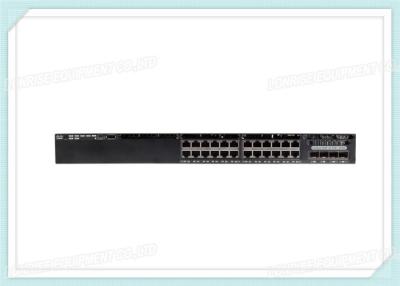 China Cisco Fiber Optic Ehternet Switch WS-C3650-24TS-S 48 Ports Layer 3 IP Base IOS Managed for sale