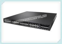 China 4 X 1G Uplinks Cisco Optical Fiber Switch PoE WS-C3650-48PS-L Layer 3 Switching for sale