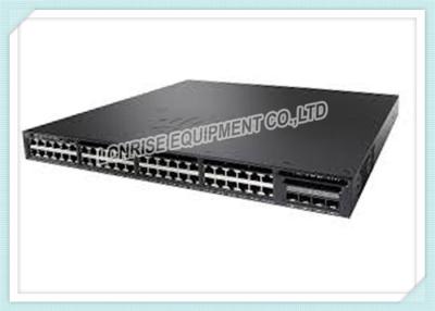 China 4 X 1G Uplinks Cisco Optical Fiber Switch PoE WS-C3650-48PS-L Layer 3 Switching for sale