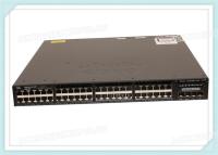 China Cisco Fiber Optic Ehternet Switch WS-C3650-48TS-L 48 Ports 4 x1G Uplink LAN Base for sale