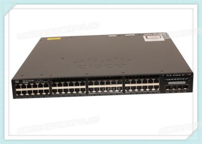 China Cisco Fiber Optic Ehternet Switch WS-C3650-48TS-L 48 Ports 4 x1G Uplink LAN Base for sale