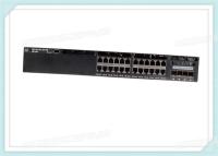 China Cisco Fiber Optic Ehternet Switch WS-C3650-24TS-L 24Ports 4 x1G Uplink LAN Base for sale
