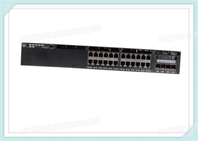 China Cisco Fiber Optic Ehternet Switch WS-C3650-24TS-L 24Ports 4 x1G Uplink LAN Base for sale