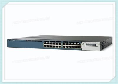 China WS-C3560X-24T-S Cisco Fiber Optic 3560-X Switch 24 Ports L3 Managed 1U Rack Mountable for sale