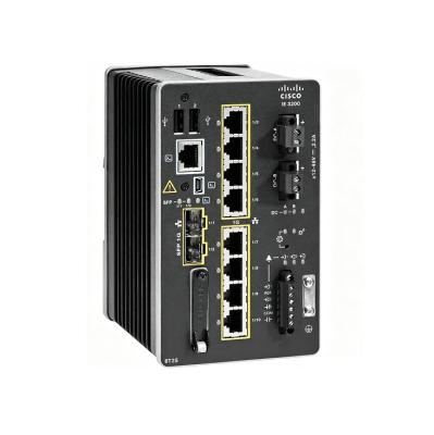 China Cisco IE-3400-8T2S-E Industrial Ethernet Switch 8-Port Gigabit Managed Switch with 2x SFP Uplinks for sale