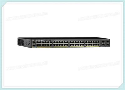 China WS-C2960X-48FPS-L Cisco Catalyst Ethernet Network Switch 48 GigE PoE 740W LAN Base for sale