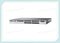 China Cisco Switch WS-C3850-24XU-S 24 100M / 1G / 2.5G / 5G / 10G UPoE Ports 1 Network Module Slot for sale