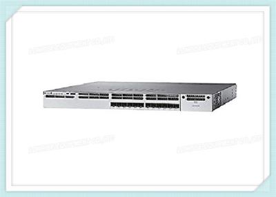 China Cisco Switch WS-C3850-24XU-S 24 100M / 1G / 2.5G / 5G / 10G UPoE Ports 1 Network Module Slot for sale