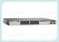 China Cisco Switch WS-C3850-24U-S Stackable 24 10/100/1000 UPOE Ports 1 Network Module Slot 1100W Power for sale