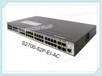 China S2700-52P-EI-AC Huawei S2700 Switch 48 Ethernet 10/100 ports 4 Gig SFP AC 110/220V for sale