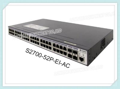 China S2700-52P-EI-AC Huawei S2700 Switch 48 Ethernet 10/100 ports 4 Gig SFP AC 110/220V for sale