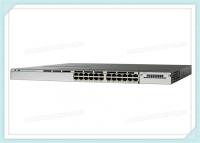 China Cisco Switch WS-C3850-24P-E  24 * 10/100/1000 Ethernet POE+ Ports IP Service Managed Stackable Switch Layer 3 for sale