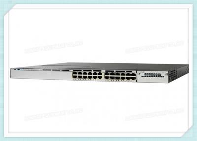 China Cisco Switch WS-C3850-24P-E  24 * 10/100/1000 Ethernet POE+ Ports IP Service Managed Stackable Switch Layer 3 for sale