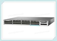 China Cisco Catalyst WS-C3850-48U-E Switch Layer 3 - 48 * 10/100/1000 Ethernet UPOE Ports IP Service Managed Stackable for sale