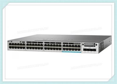 China Cisco Catalyst WS-C3850-48U-E Switch Layer 3 - 48 * 10/100/1000 Ethernet UPOE Ports IP Service Managed Stackable for sale