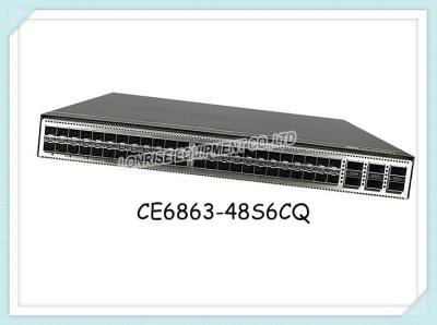China Huawei Network Switch CE6863-48S6CQ 48x10GE/25GE SFP28, 8x40GE/100GE QSFP28 with 1AC Power for sale