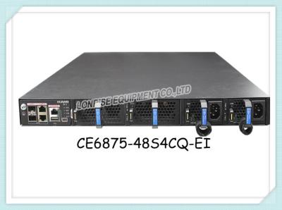 China Huawei Network Switches CE6875-48S4CQ-EI 48 X 10GE SFP+ 6 X 40G QSFP+ 2 X AC Power 2 X Fan Box for sale