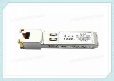 China 1000Base T RJ45 SFP Cisco Optical Transceiver Module GigE 328FT Wired GLC-T Ethernet for sale