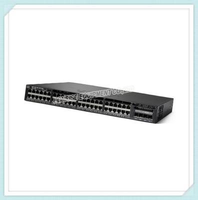 China WS-C3650-48FWD-S Cisco Ethernet Network Switch 48 Port FPoE 2x10G Uplink w/5 AP licenses IPB for sale