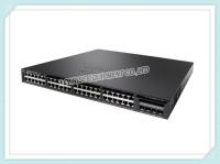 China Cisco Ethernet Network Switch WS-C3650-48FQ-E 48 Port Full PoE 4x10G Uplink IP Services for sale
