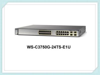 China Cisco Switch 3750g Series WS-C3750G-24TS-E1U 24 Port Gigabit Network Switch WS-C3750G-24TS-E1U for sale