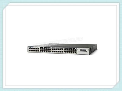 China CISCO Network Switch WS-C3750X-48PF-S 48 PoE Port Manageable High Energy Efficiency for sale