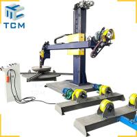 China TCM-YT 2-in-1 Automatic Polishing Machine for Steel Cylinders & Tank Caps | 8-12 m²/Hour | Ra ≤0.25μm for sale