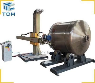 China 415V Automatic Metal Polishing Machine for Tank Shells - 5000mm Capacity, 0.25μm Surface Finish for sale