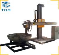 China TCM-D Semi-Automatic Spherical Head Polishing Machine | 450-6000mm Diameter | 12 kW Power for sale