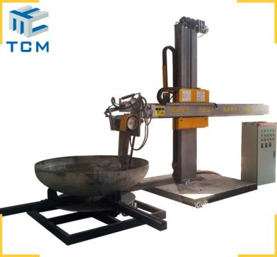 China TCM-D Semi-Automatic Spherical Head Polishing Machine | 450-6000mm Diameter | 12 kW Power for sale