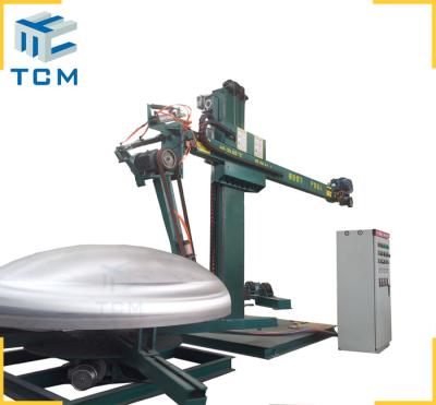 China TCM-D Steel Tank Side Cover Automatic Polishing Machine 450-6000mm Diameter 12kW Power for sale