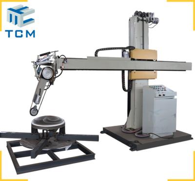 China TCM-D Automatic Steel Vessel Head Polishing Machine 450-6000mm Diameter 12 kW Power for sale