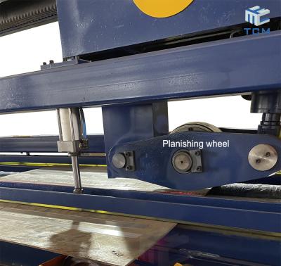 China TCM-LP Automatic Welding Seam Planishing Machine 5800mm x 28kW for Steel Tank Surface Treatment for sale