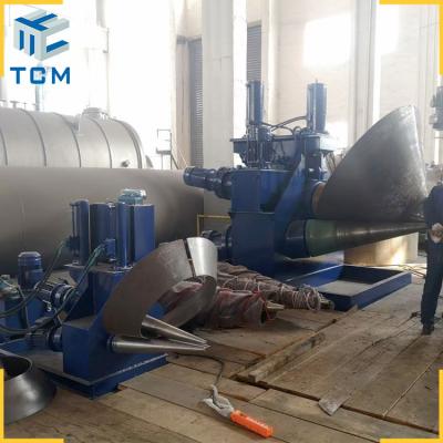 China TCM-CR Series Steel Cone Bending Machine 380V 15kW for 1-12mm Thickness Conical Forming for sale