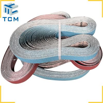 China 60# 80# Abrasive Sanding Belts for Metal Polishing - 1600-3400mm Length, 50-100mm Width for sale