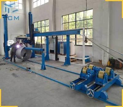 China TCM-TW Automatic Tank Welding Machine for 200-4000mm Steel Pipes with 5-10 Ton Capacity for sale