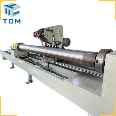 China TCM-WP Automatic Steel Tube Polishing Machine 40-800mm Diameter 22KW Power for Cylinder Surface Finishing for sale