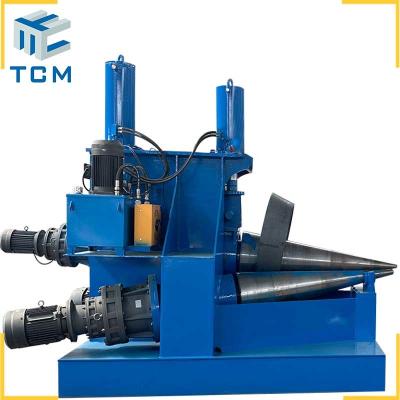 China Steel plate bending machine Cone type bending rolling machine from Trancar Industries with CE for sale
