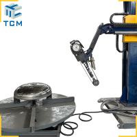 China PLC Full Automatic Stainless Steel Tank Head Polishing Machine 450-5000mm 12kw for sale