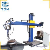 China Steel Tank Shell Dish Ends Inner Outer Surface Polishing Machine 400-5000mm 15kw for sale